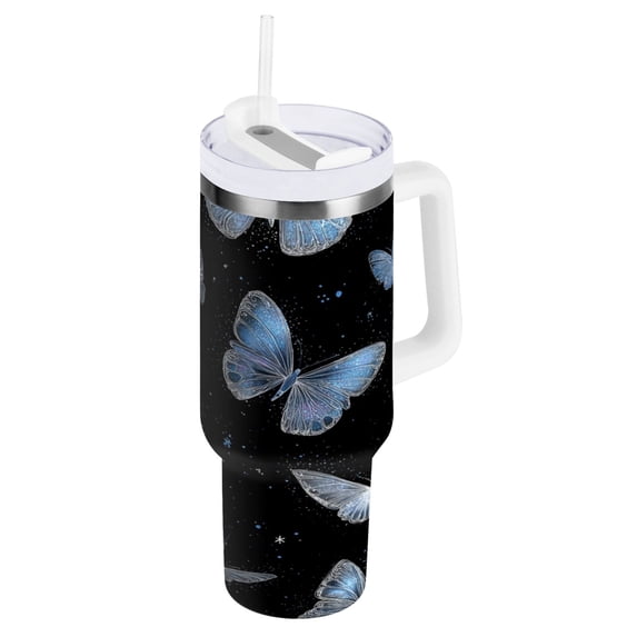 40 oz Stainless Steel Tumbler Vacuum Insulated Leak Proof Stainless ...