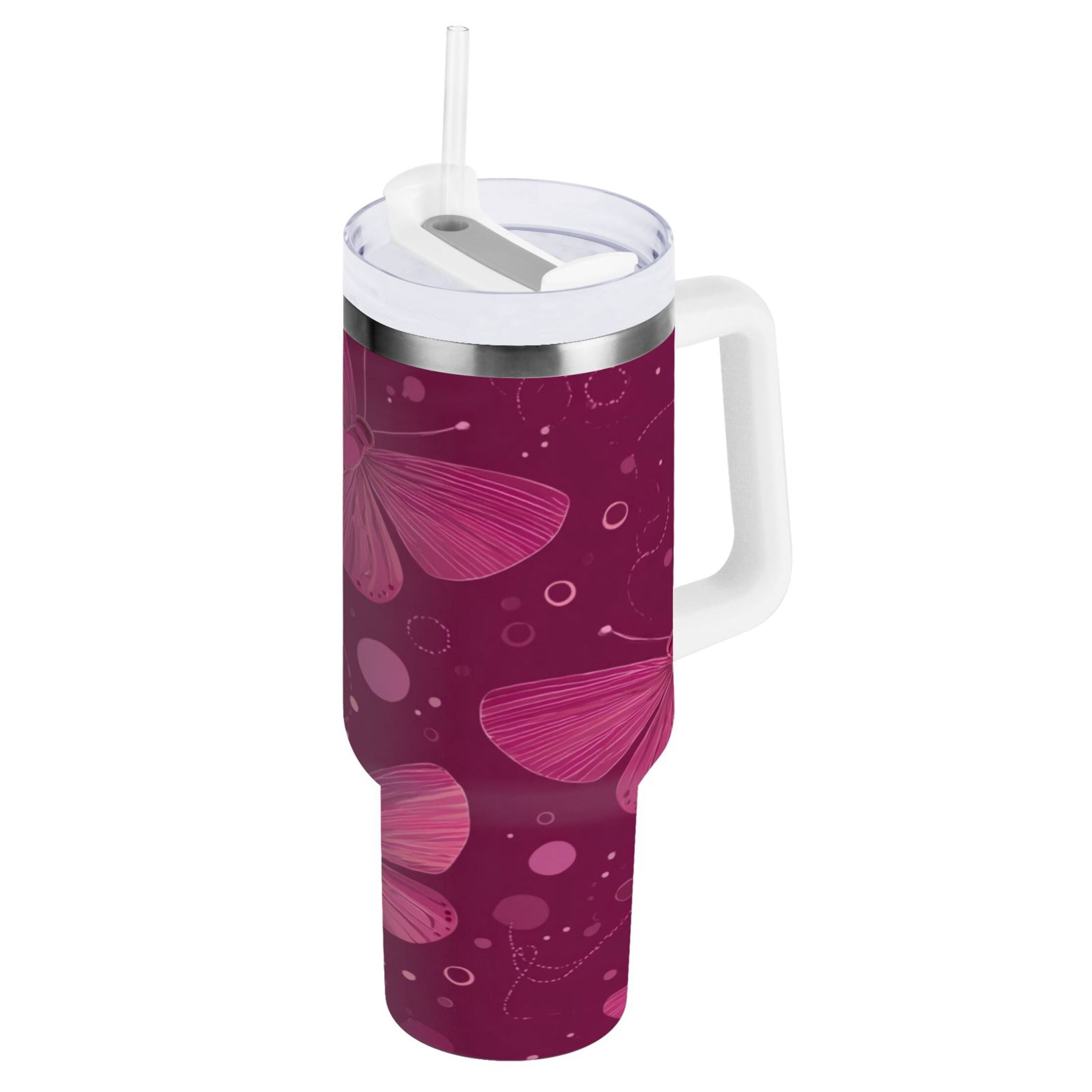 40 oz Stainless Steel Tumbler Vacuum Insulated Leak Proof Stainless ...