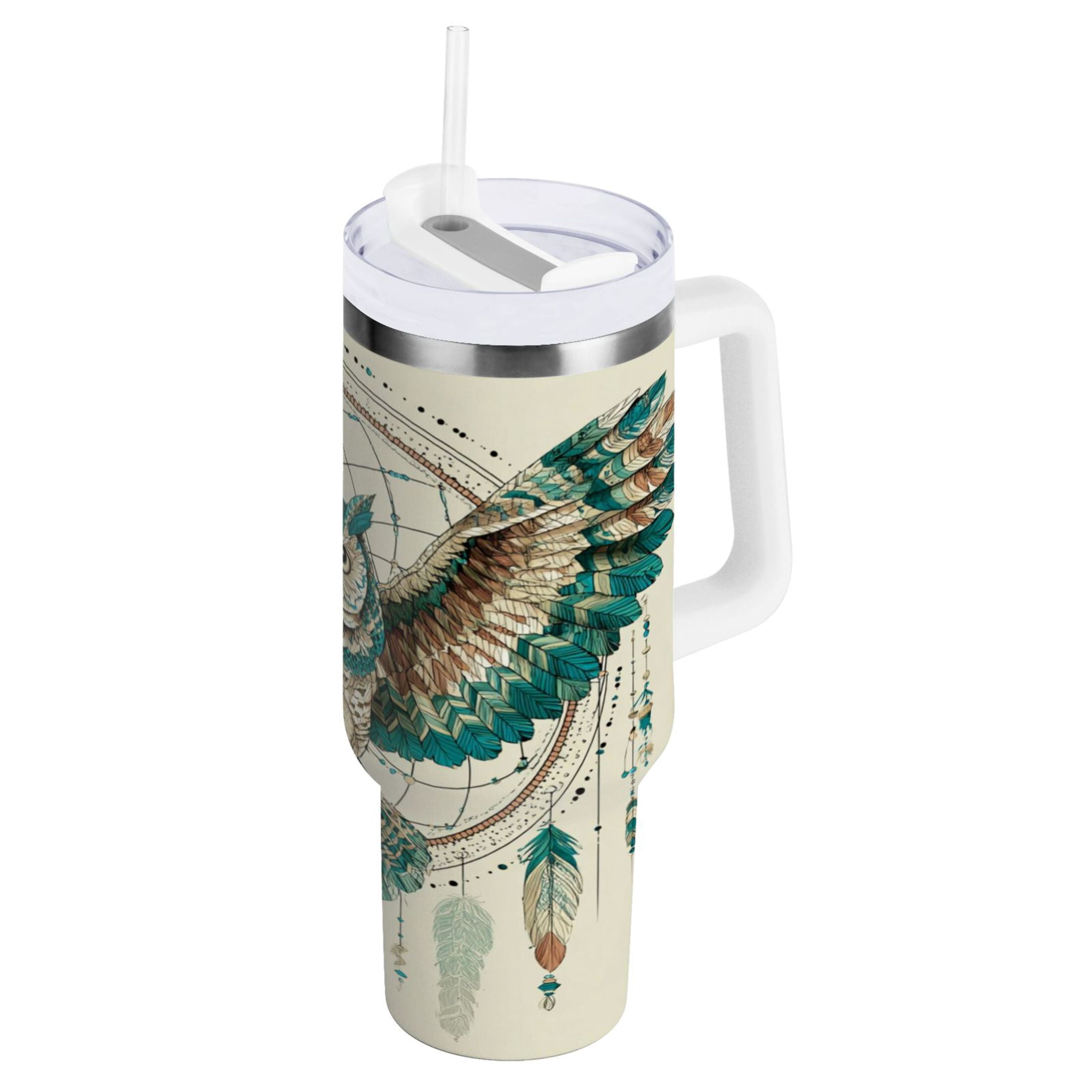 40 oz Stainless Steel Tumbler Vacuum Insulated Leak Proof Stainless ...