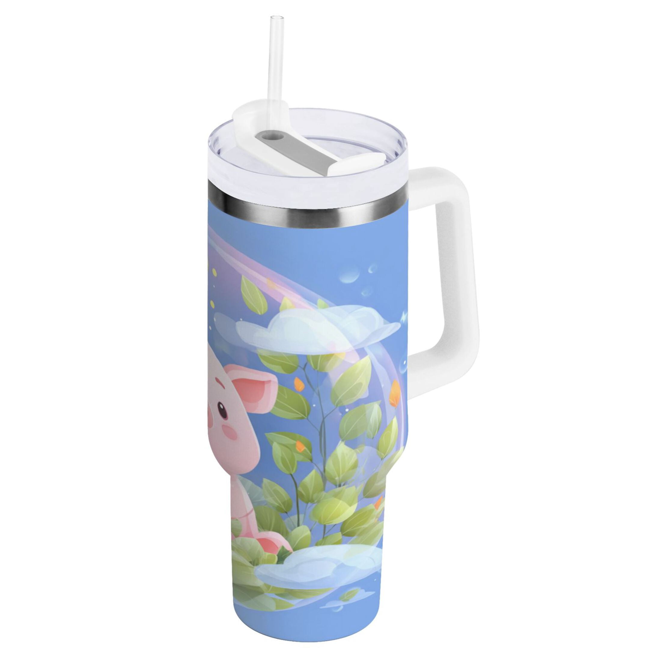 40 oz Stainless Steel Tumbler Vacuum Insulated Leak Proof Stainless ...