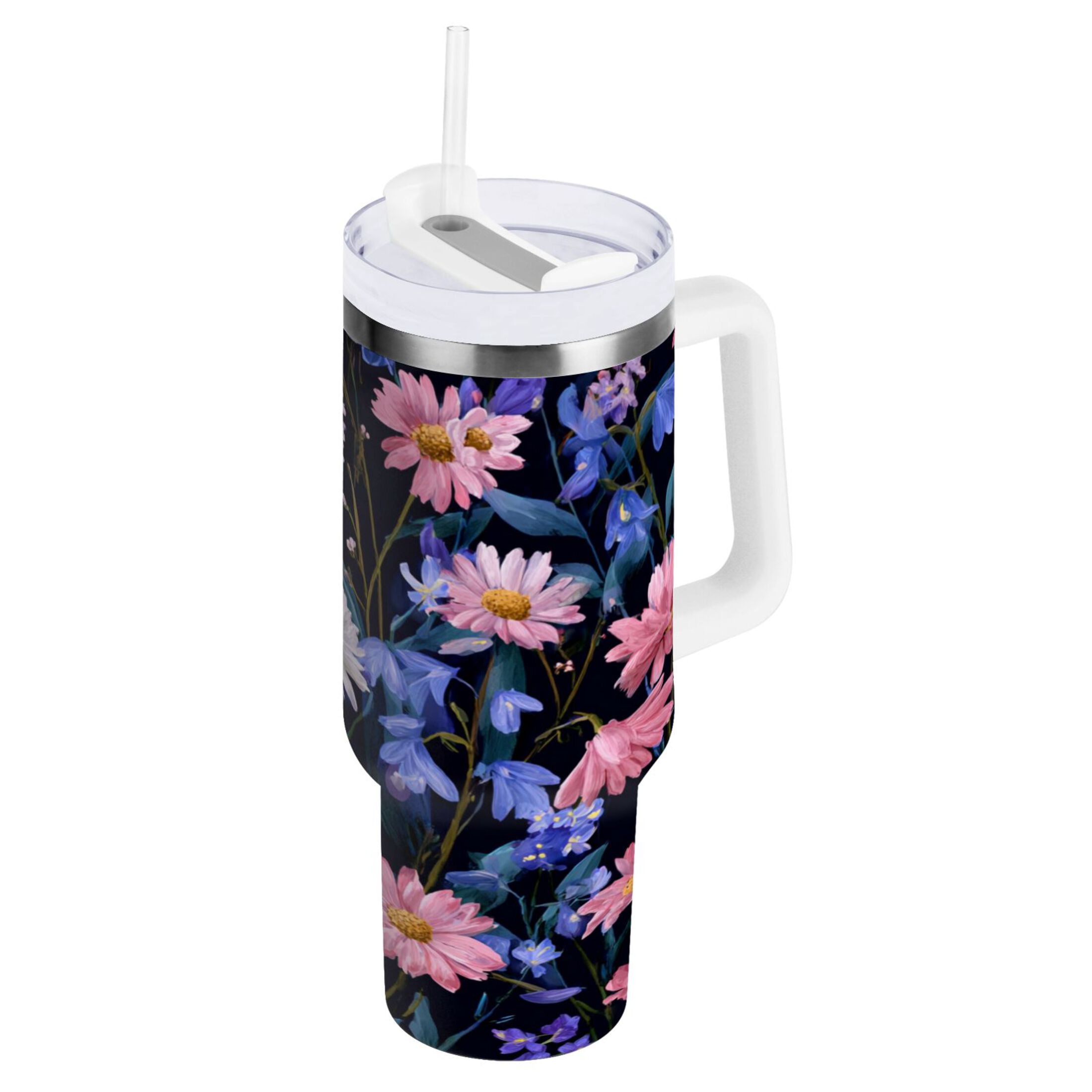 40 oz Stainless Steel Tumbler Vacuum Insulated Leak Proof Stainless ...