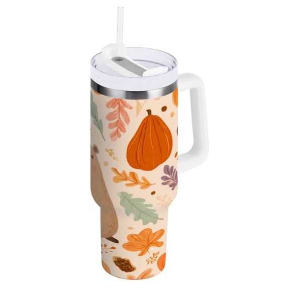 40 oz Stainless Steel Tumbler Vacuum Insulated Leak Proof Stainless ...