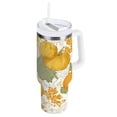 40 oz Stainless Steel Tumbler Vacuum Insulated Leak Proof Stainless ...