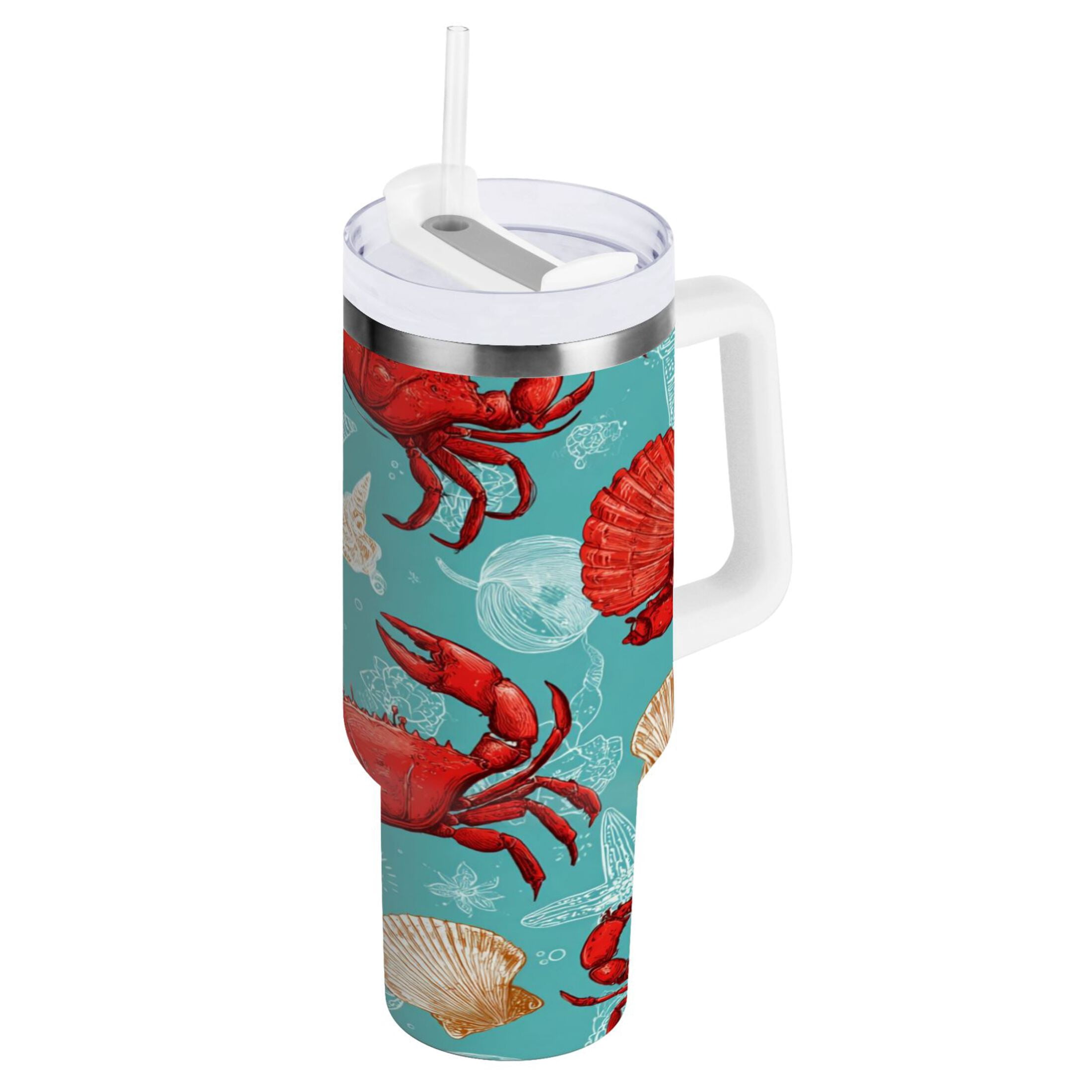 40 oz Stainless Steel Tumbler Vacuum Insulated Leak Proof Stainless ...