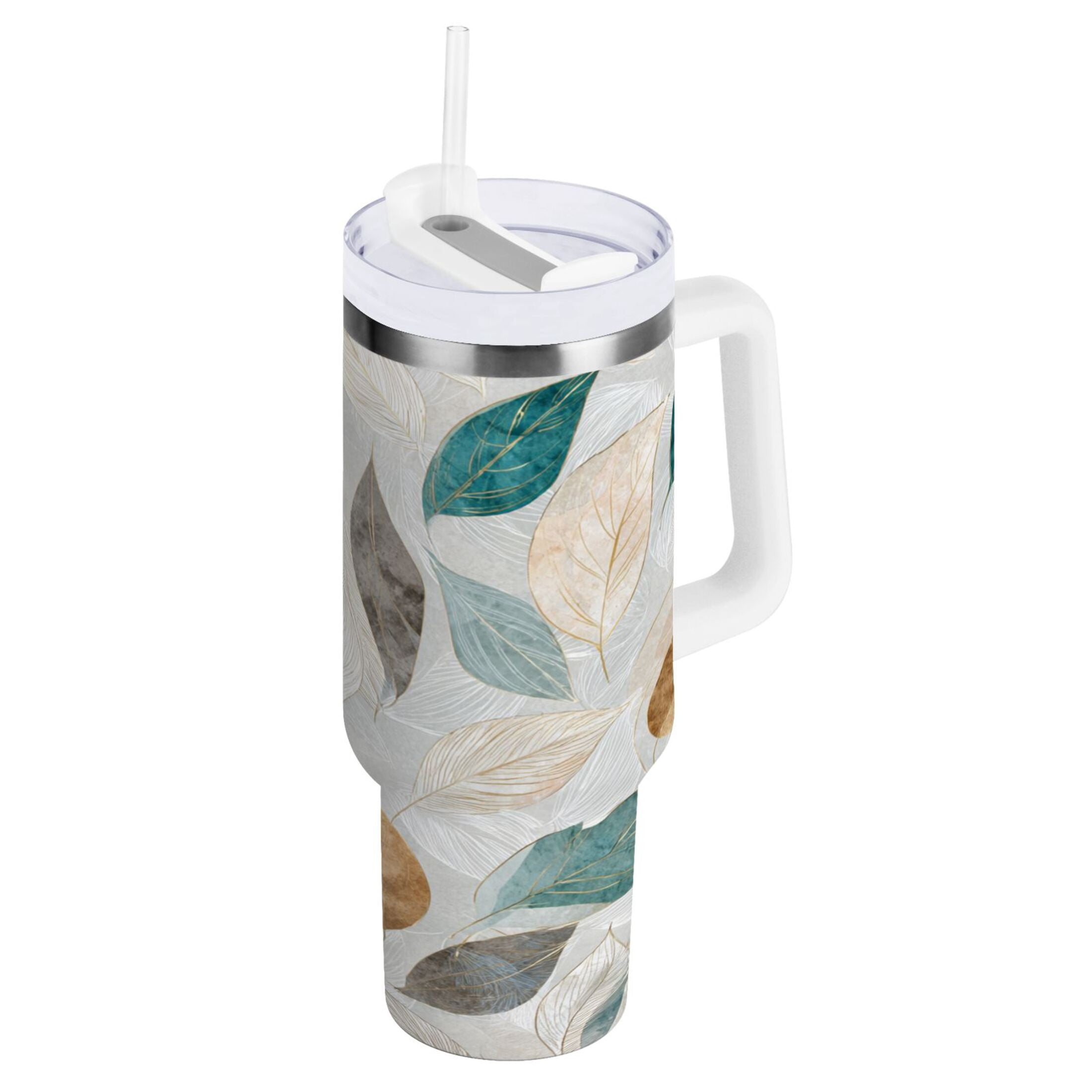 40 oz Stainless Steel Tumbler Vacuum Insulated Leak Proof Stainless ...