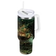 40 oz Stainless Steel Tumbler Vacuum Insulated Leak Proof Stainless ...