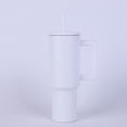 40 oz Trek Tumbler with Handle and Straw Lid | Cup Holder Friendly ...