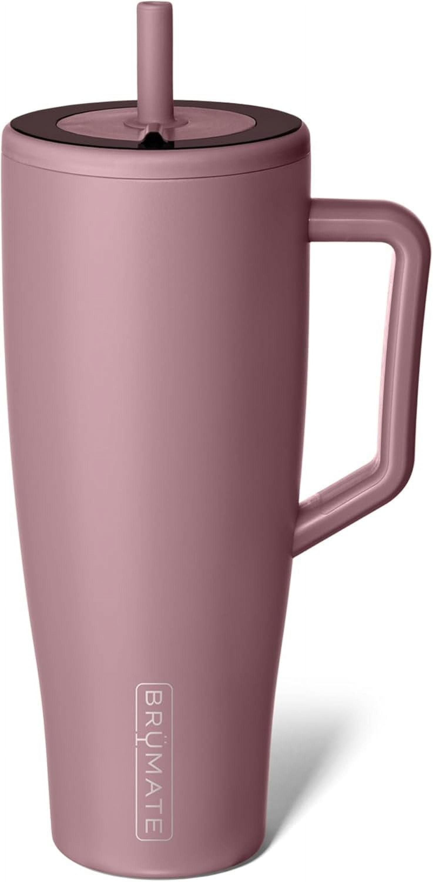 40 oz Tumbler with Handle and Straw | 100% Leakproof Insulated Tumbler ...