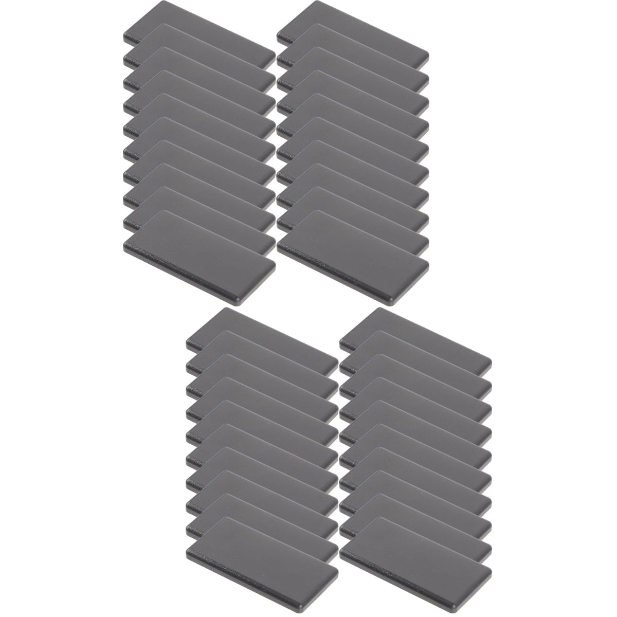 40 pcs Aluminum Extrusion End Cover Protector Cap For 2040 Aluminum ...