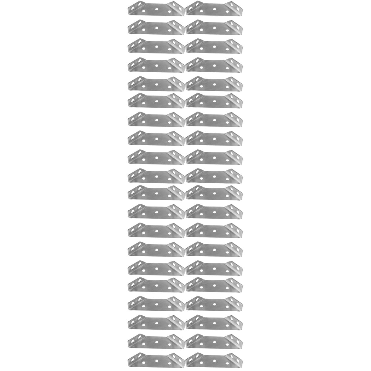 40 Pcs Corner Bracket Right Angle Furniture Shelf Brackets for Shelves ...