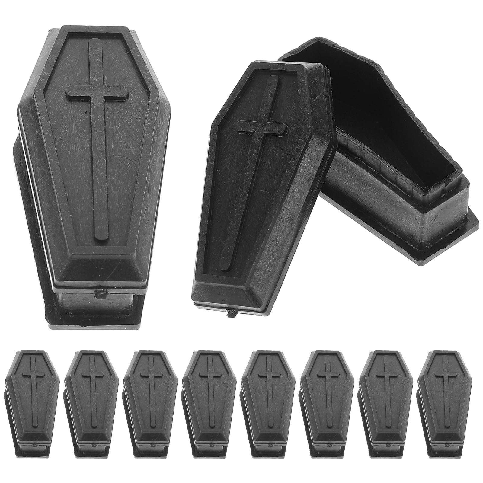 40 pcs Coffin Boxes Coffin Favor Boxes with Lids Decorative Jewelry ...