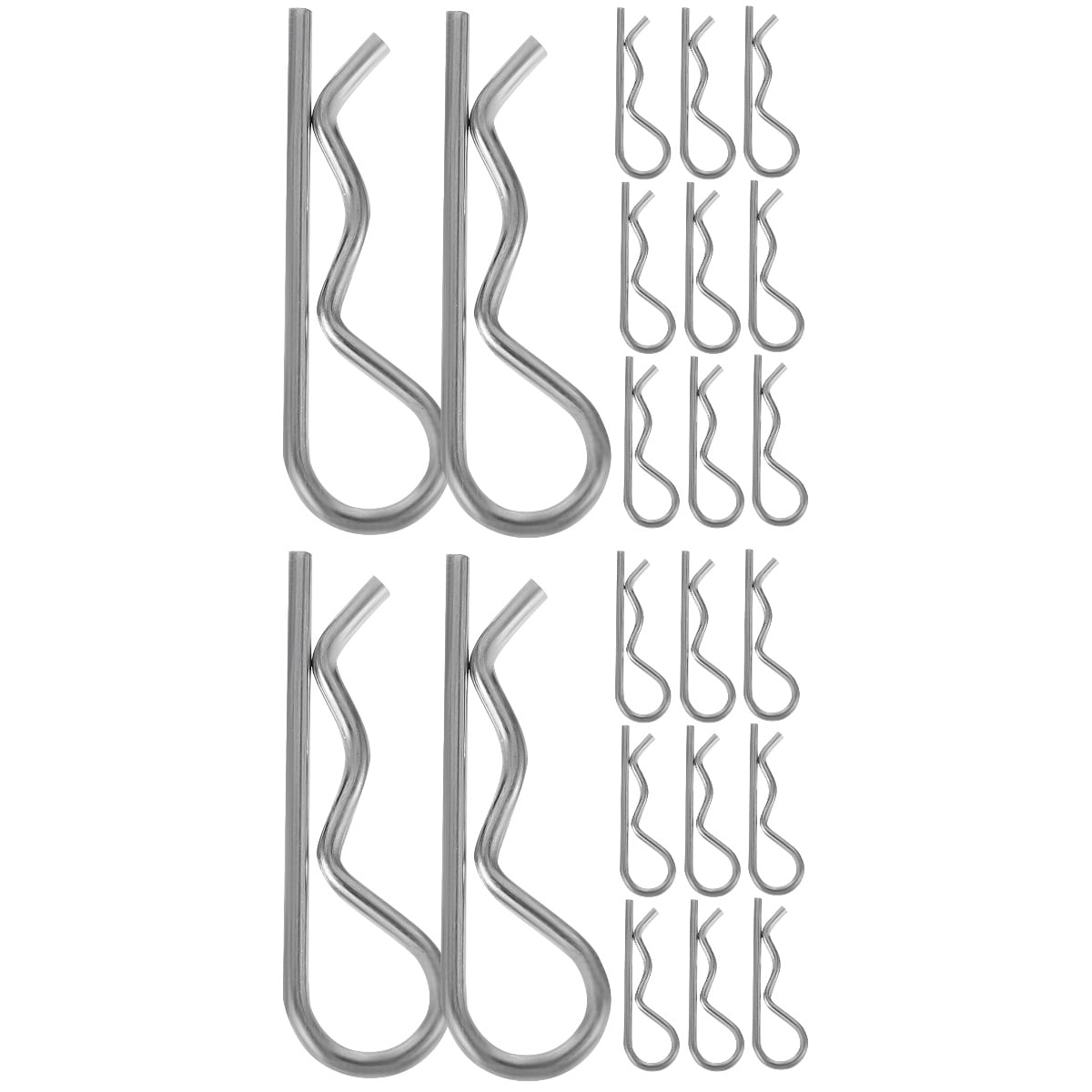 40 pcs Cotter Pin Trailer Pin Clip .6x32 Spring Fastener Tractor ...