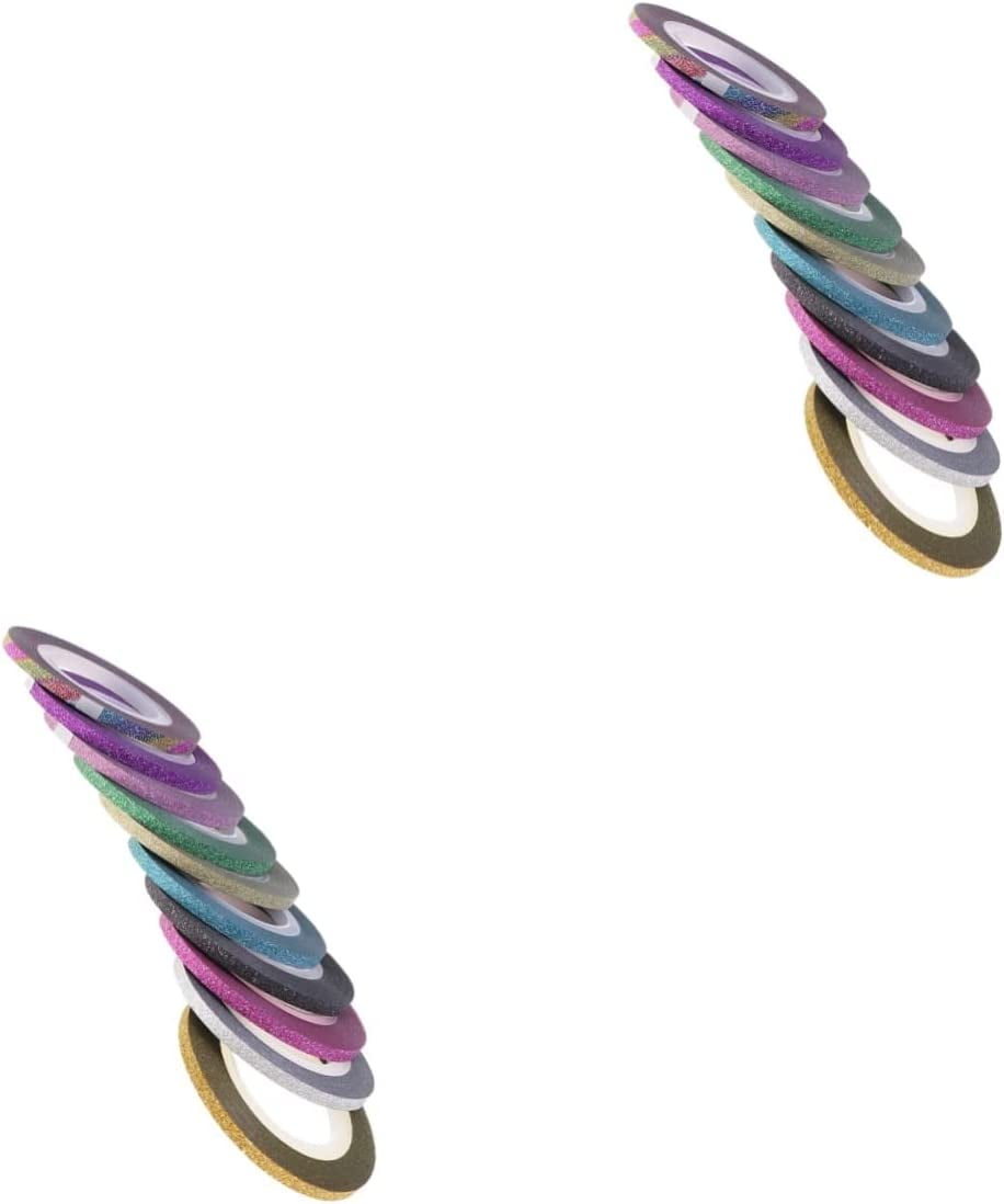 40 pcs Decals Striping Strips DIY Color Accessories Inch Decoration Art ...