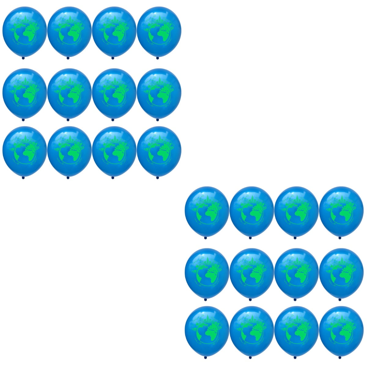 40 pcs Delicate 12 Inches World Map Planet Latex Balloon Creative ...