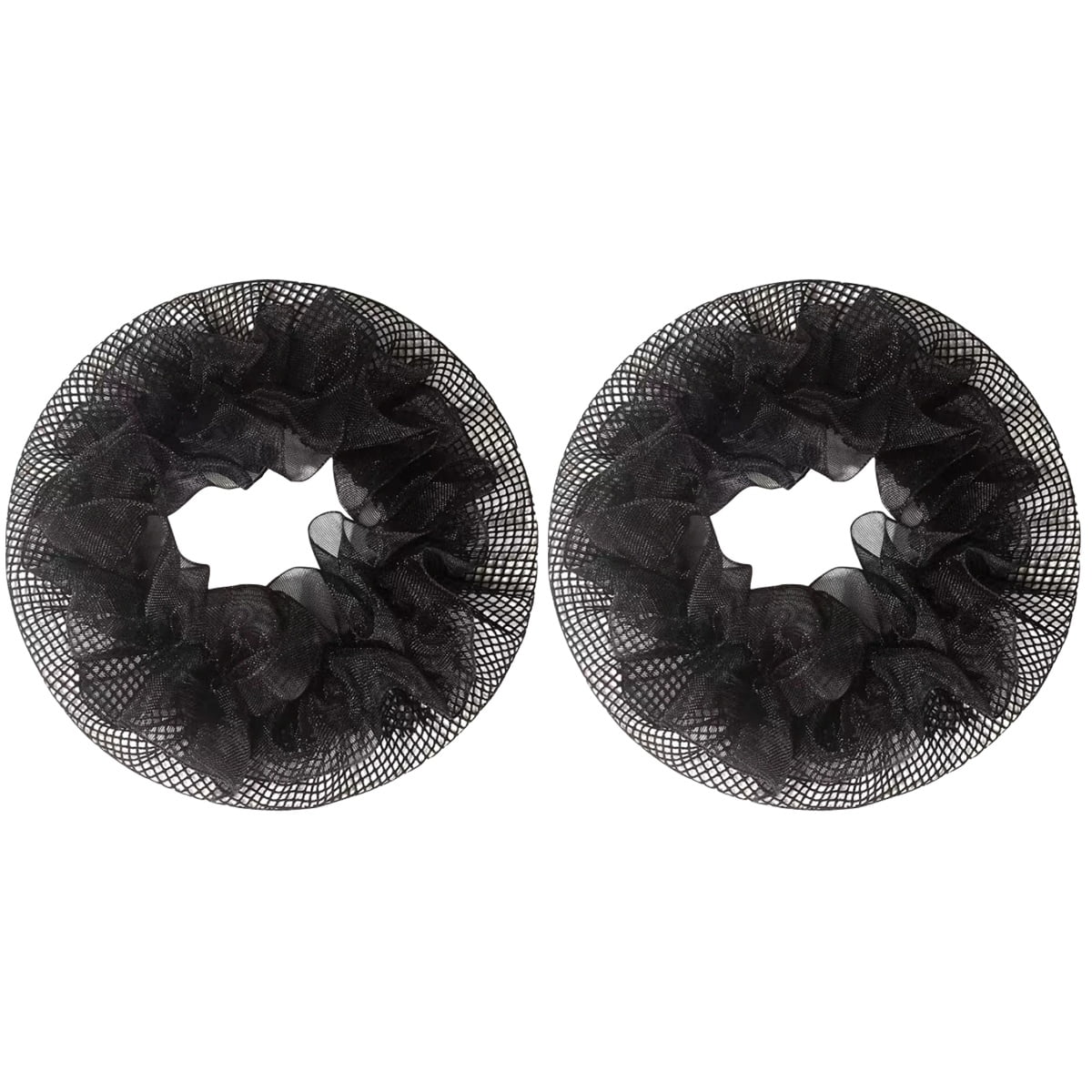 40 pcs Elastic Mesh Bun Hair Nets Ballet Hair Nets Hair Bun Covers for ...