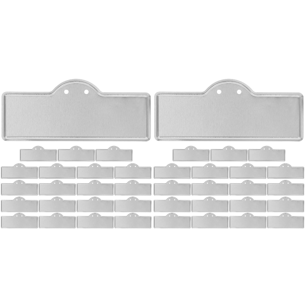 40 pcs Garden Plant Aluminum Labels Plant Name Tags for Gardening ...