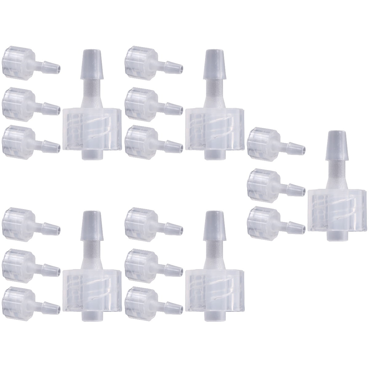 40 pcs Luer Lock Adapter Quick Connector Hose Barb Adapter Plastic Hose Fitting - Walmart.com