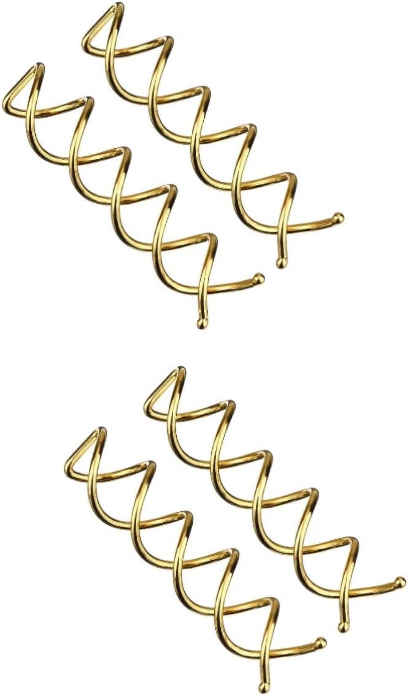 40 pcs Pins Women Insert Blonde Non-scratch Non- Round Gold DIY Metal ...