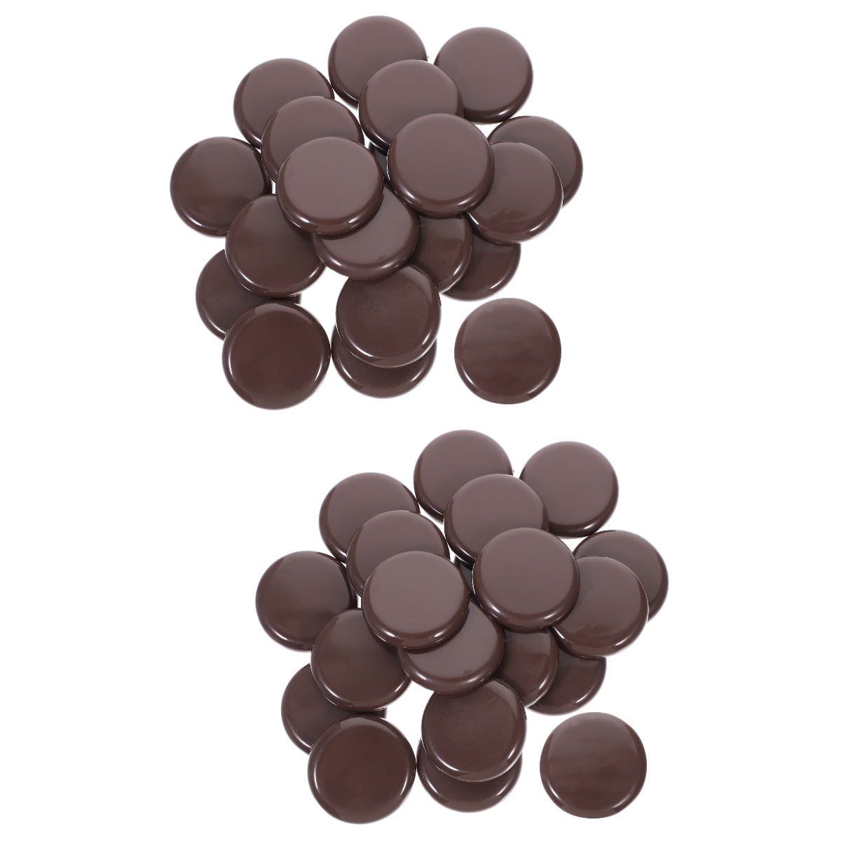 40 pcs Self-adhesive Furniture Sliding Mats Plastic Chair Table Feet ...