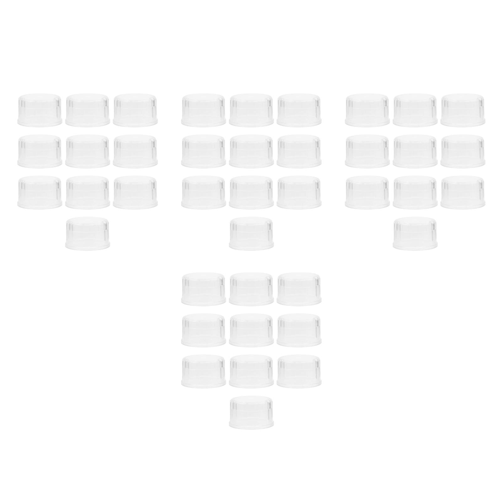 40 pcs Splash-proof Cup Covers Cocktail Shaker Covers Plastic Press ...