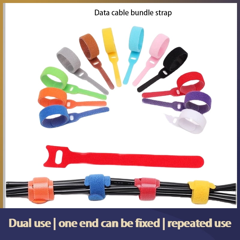 40 pieces of 12 * 150 mm Velcro, self-adhesive binding tape, data cable ...