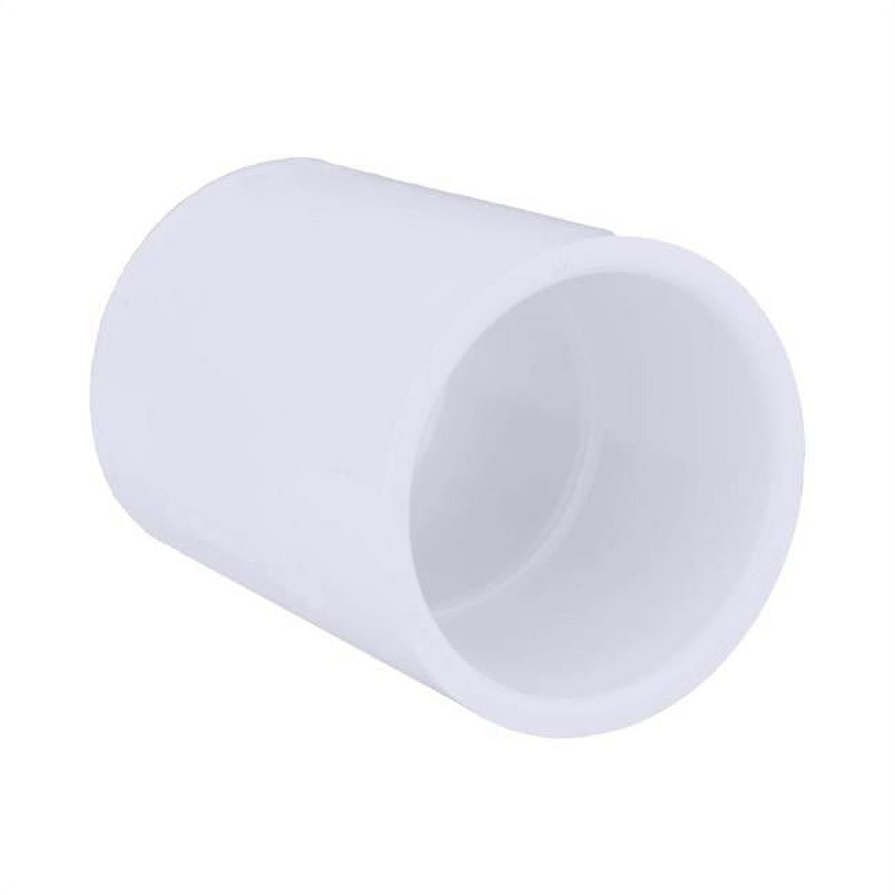 40 x 1 in. Schedule Socket PVC Coupling, White - Walmart.com