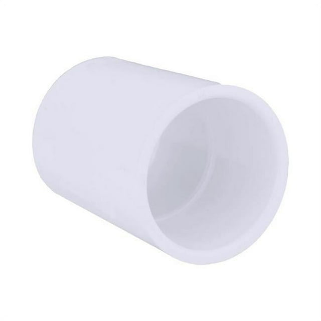 40 x 1 in. Schedule Socket PVC Coupling, White - Walmart.com