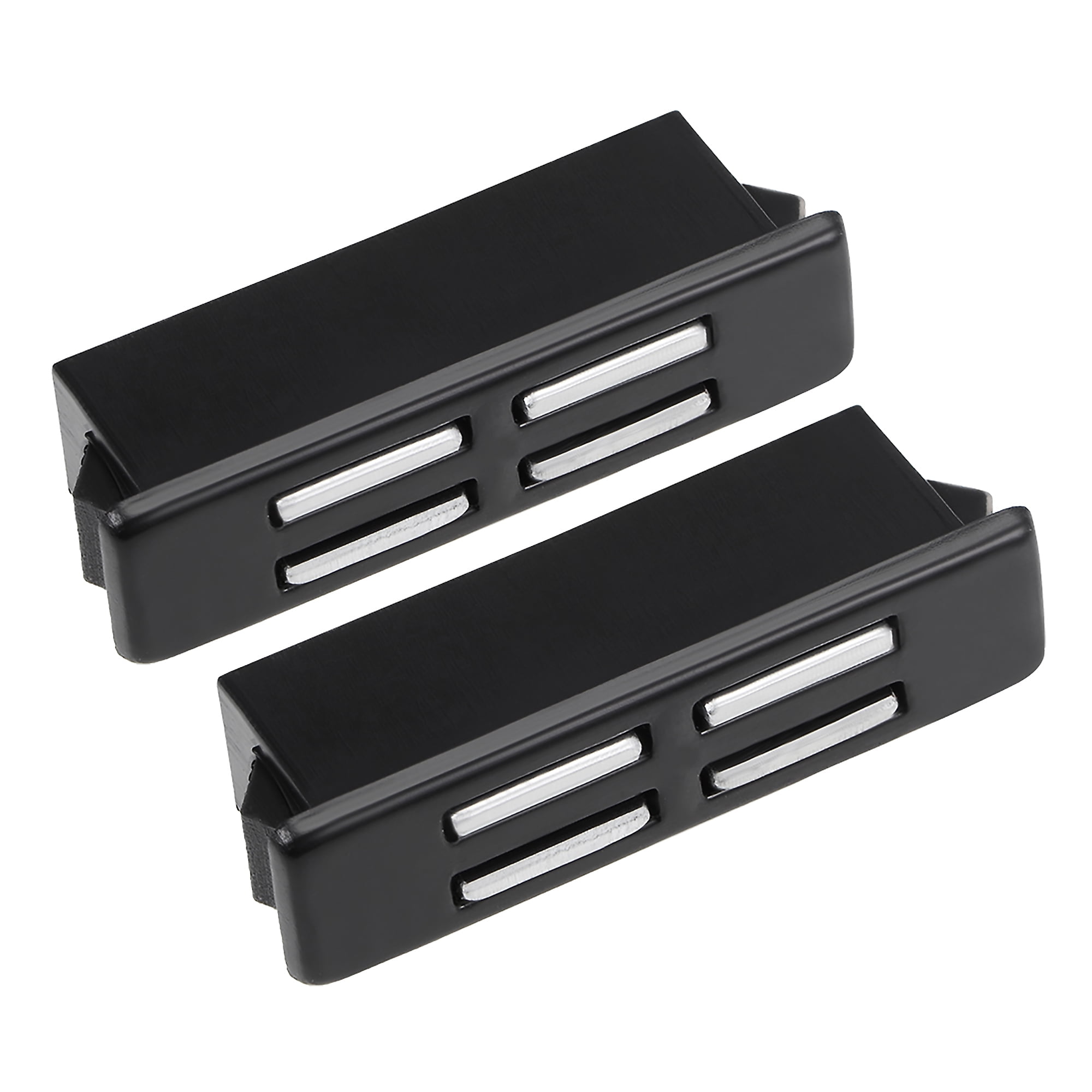 40 x 14 x 11mm Magnetic Latches Catch Plastic Black 2 Pack - Walmart.com
