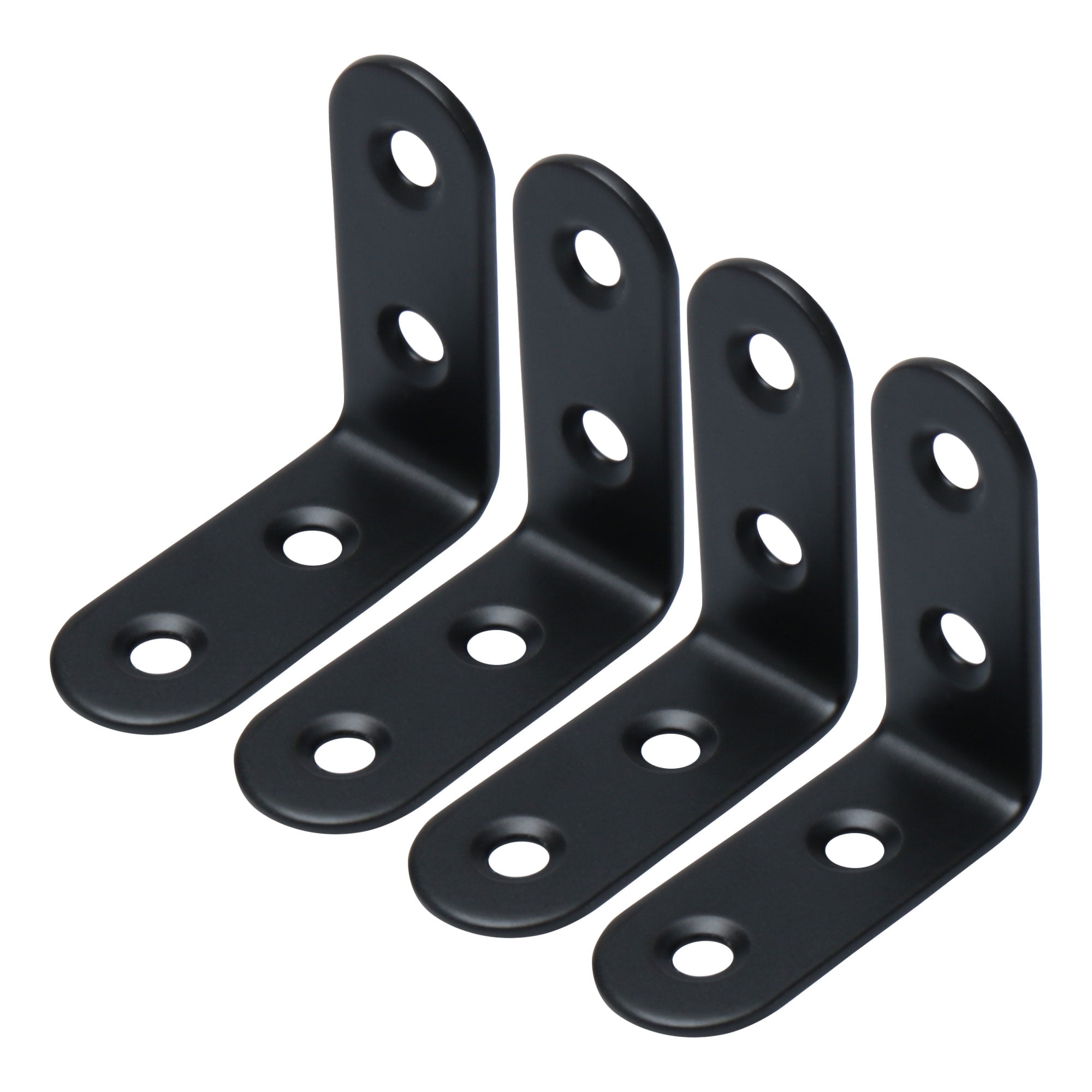 40 x 40mm Angle Bracket Stainless Steel Black L Shaped Angle Brackets ...