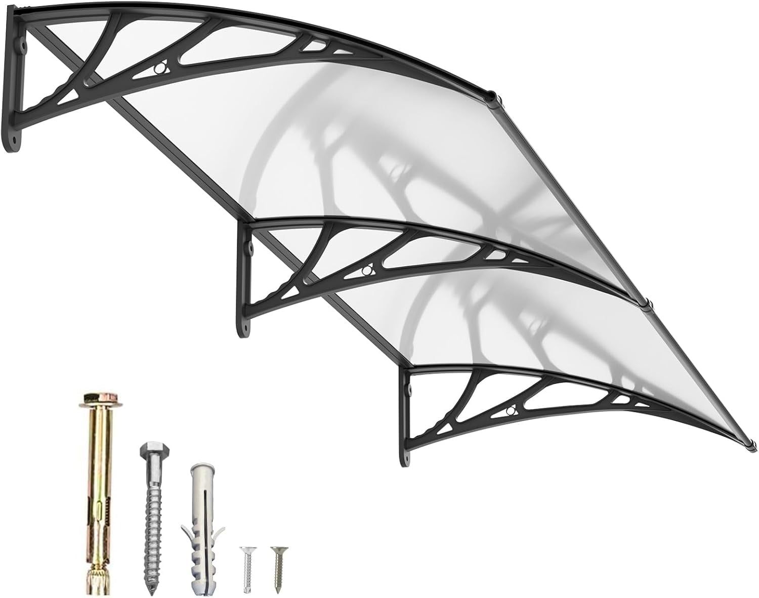 40"x 48" Window Awning Canopy Door Entrance Patio Cover Solid Sheet ...