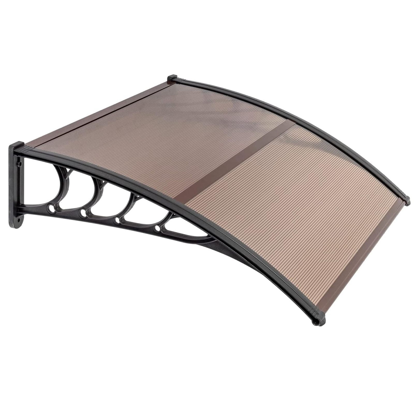 40" x 40" Window Door Awning Canopy, Polycarbonate Entry Door Outdoor ...
