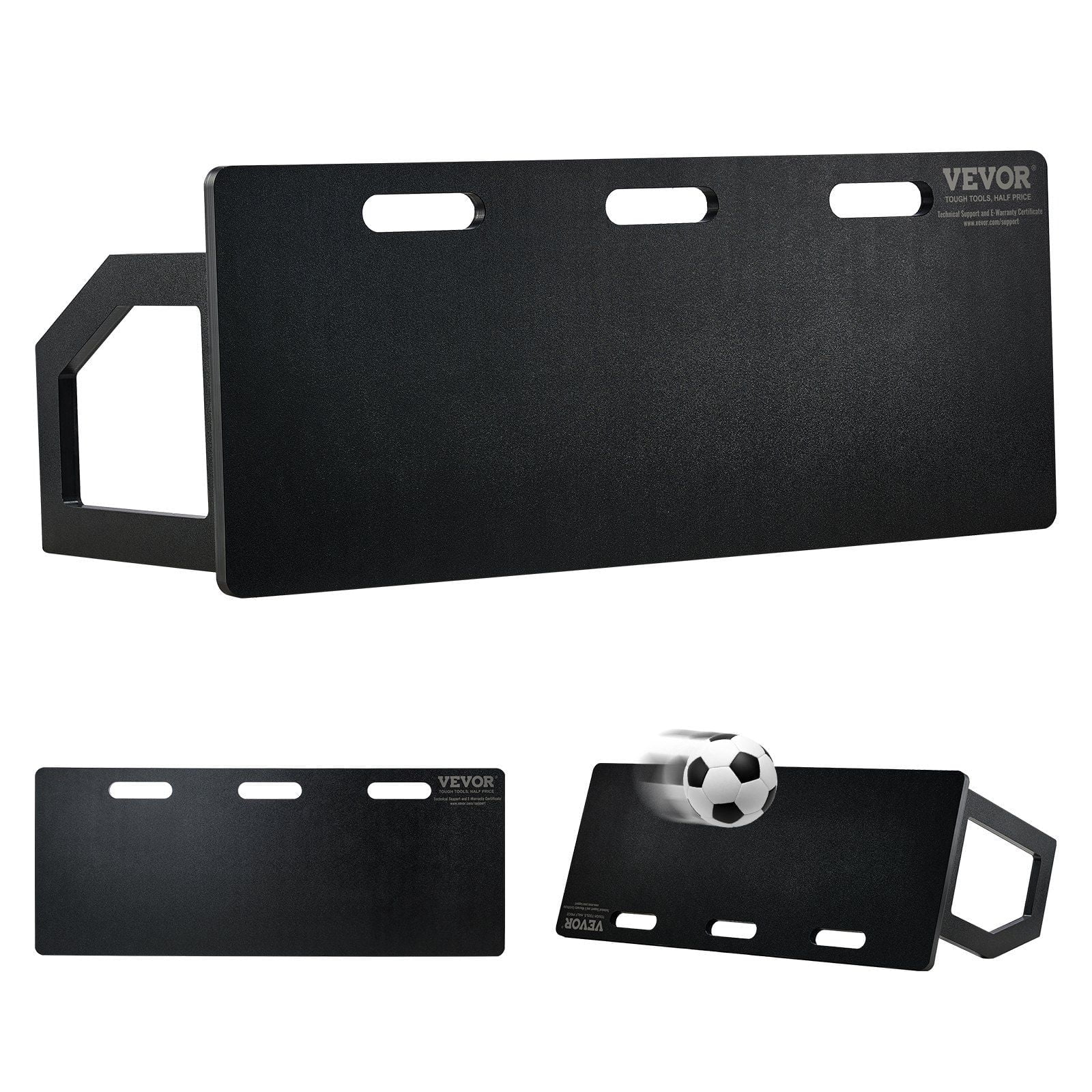 40"x16" Portable Soccer Rebounder Board - Foldable HDPE Kickback ...