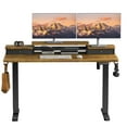 "40""x24"" Ergonomic Electric Lift Home Office Desk, Adjustable Height ...