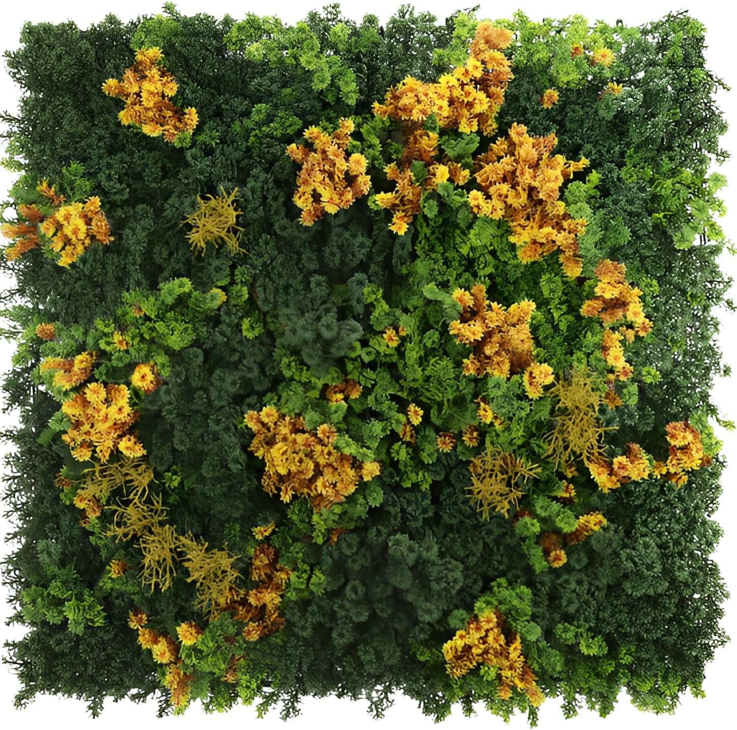 40"x40" Faux Ivy Privacy Fence Screen Artificial Boxwood Panels Topiary ...