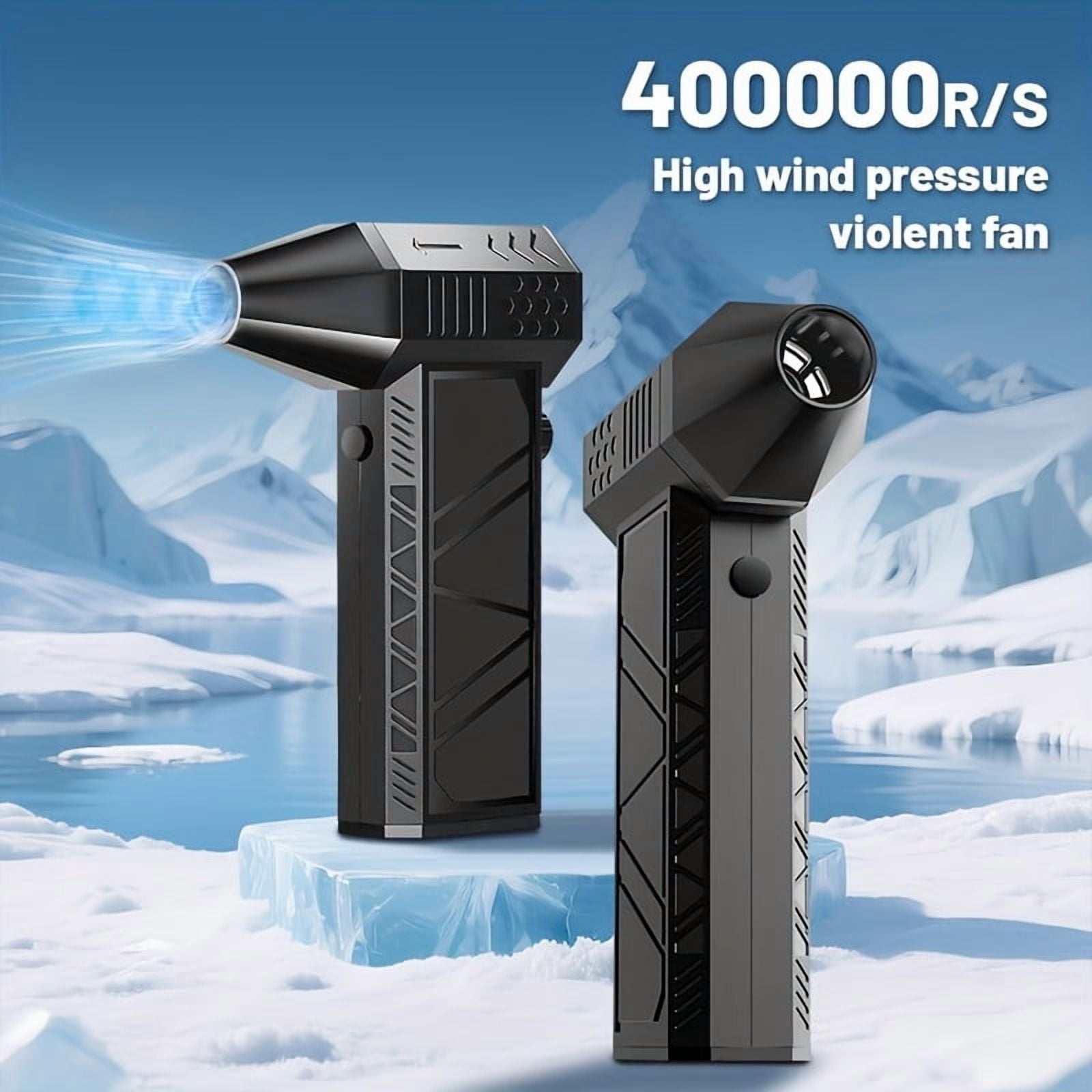 400,000 RPM Compressed Air Dust Collector - Rechargeable Electric ...