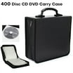 alavisxf xx Pink 192 Capacity EVA DVD CD Zipper Holder Disc Storage ...