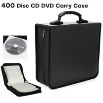 Large Movie Carrier Binder, 192 Capacity EVA DVD Case Pink Portable ...