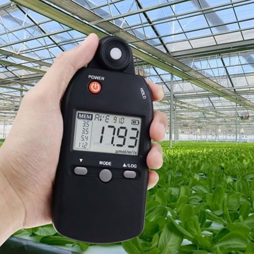 400-700nm Light Lux Tester, Full Spectrum PPFD Quantum Sensor, 0-5000 ...