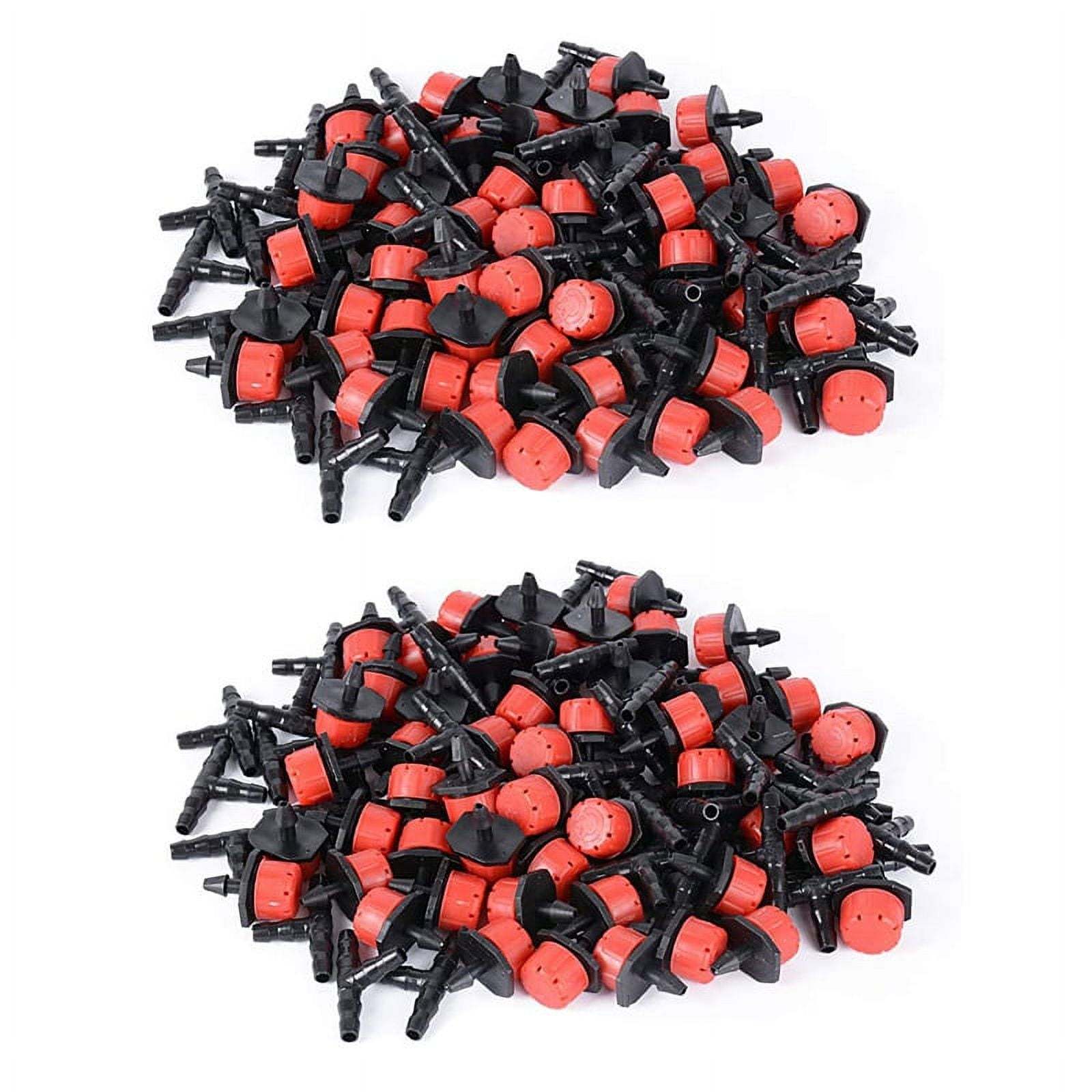 400 Adjustable Irrigation Drippers with Drip Irrigation Kit for Garden ...