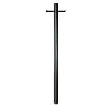 Special Lite Products 7' Smooth Aluminum Direct Burial Post with Ladder ...