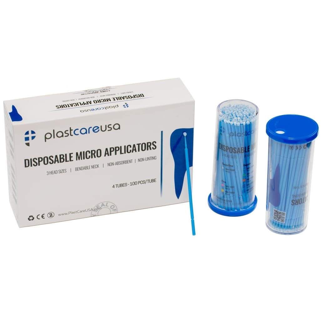 400 Blue Dental Micro Applicators Brushes (Regular) - Walmart.com