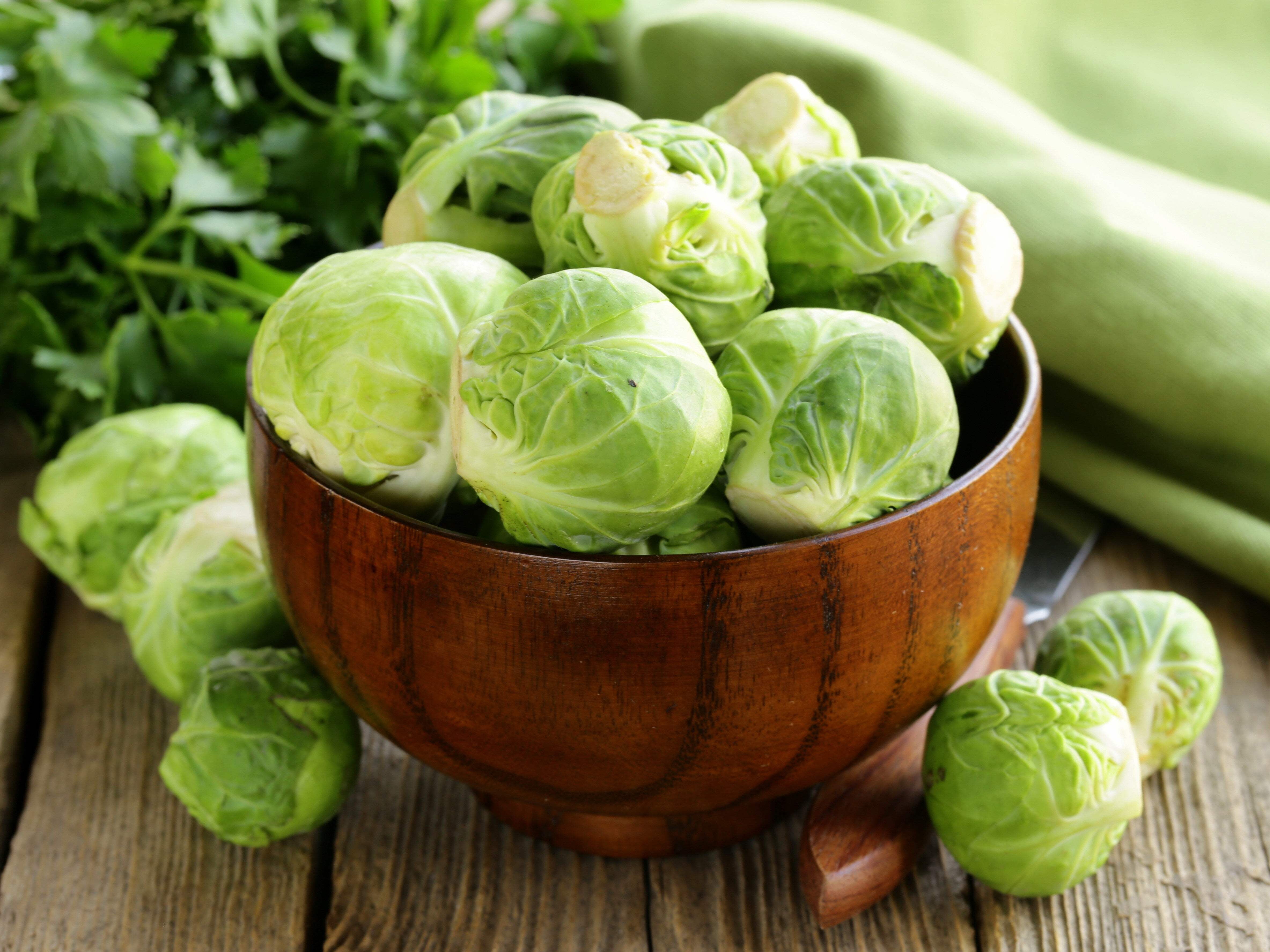 Catskill 400 Heirloom Brussel Sprout Seeds, Brassica Oleracea Vegetable ...