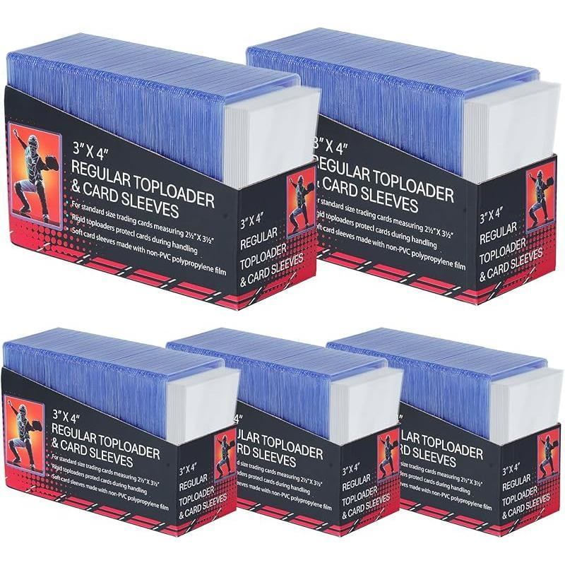 400 Card Sleeves Top Loaders for Cards,3"X4" Baseball Card Protectors ...