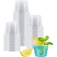 400 Count-1oz Plastic Shot Glasses Mini Disposable Cups Perfect ...