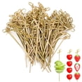 400 Count] Bamboo Knot Picks - 7 Inch Appetizer, Sandwich, & Cocktail ...