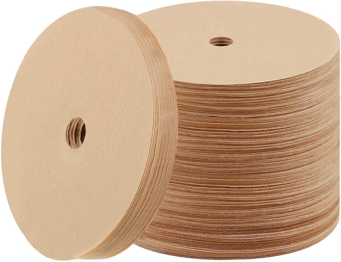 400 Count Percolator Coffee Filters, 3.75in Natural Unbleached ...