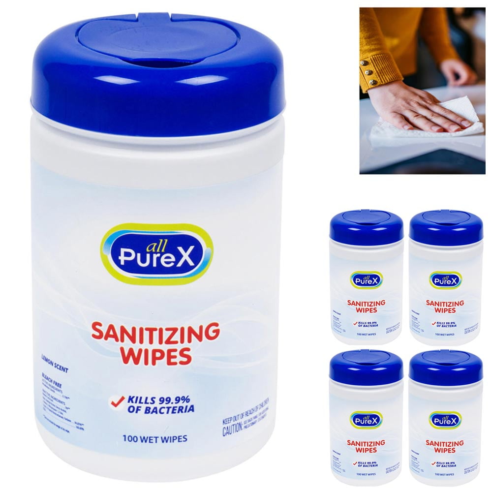 400 Ct Disinfecting Wipes Surface Cleaning Cloths Disposable Towelettes ...