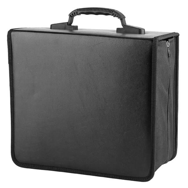400 Discs CD Case CD DVD Storage Binder Sleeves Bag Portable Media Disk ...