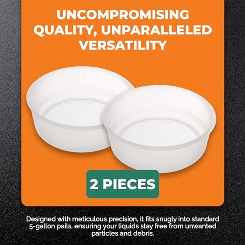400 EZ-Strainer™ Insert for 5 Gallon Pail. (2 Ea/Pk) Strains unwanted ...