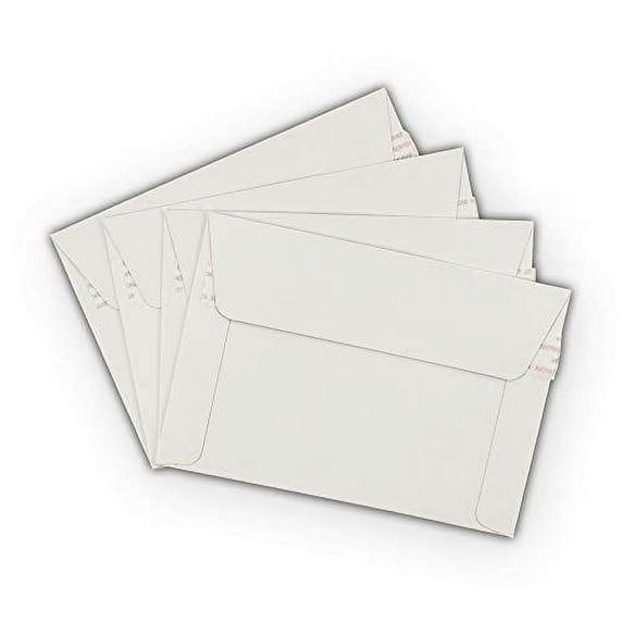 400 EcoSwift 6.5 x 4.5 Rigid Photo Mailers Stay Flats White Cardboard Self Seal Envelopes ...